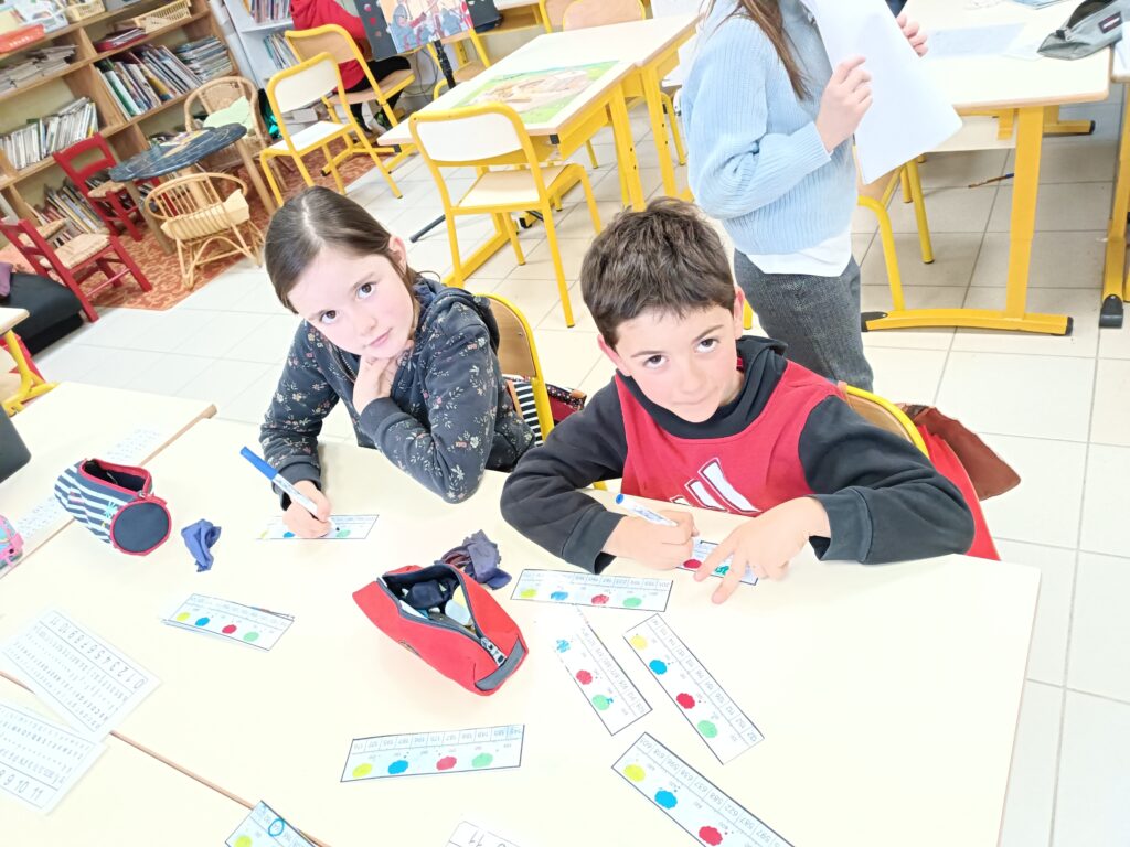 atelier maths 5 – Ecole Saint Joseph Olonne sur Mer
